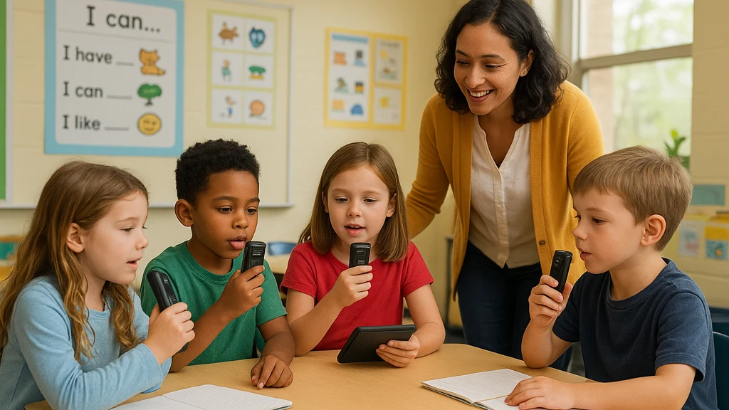 Elementary Presentation Assignments: Speak-First, In-Class